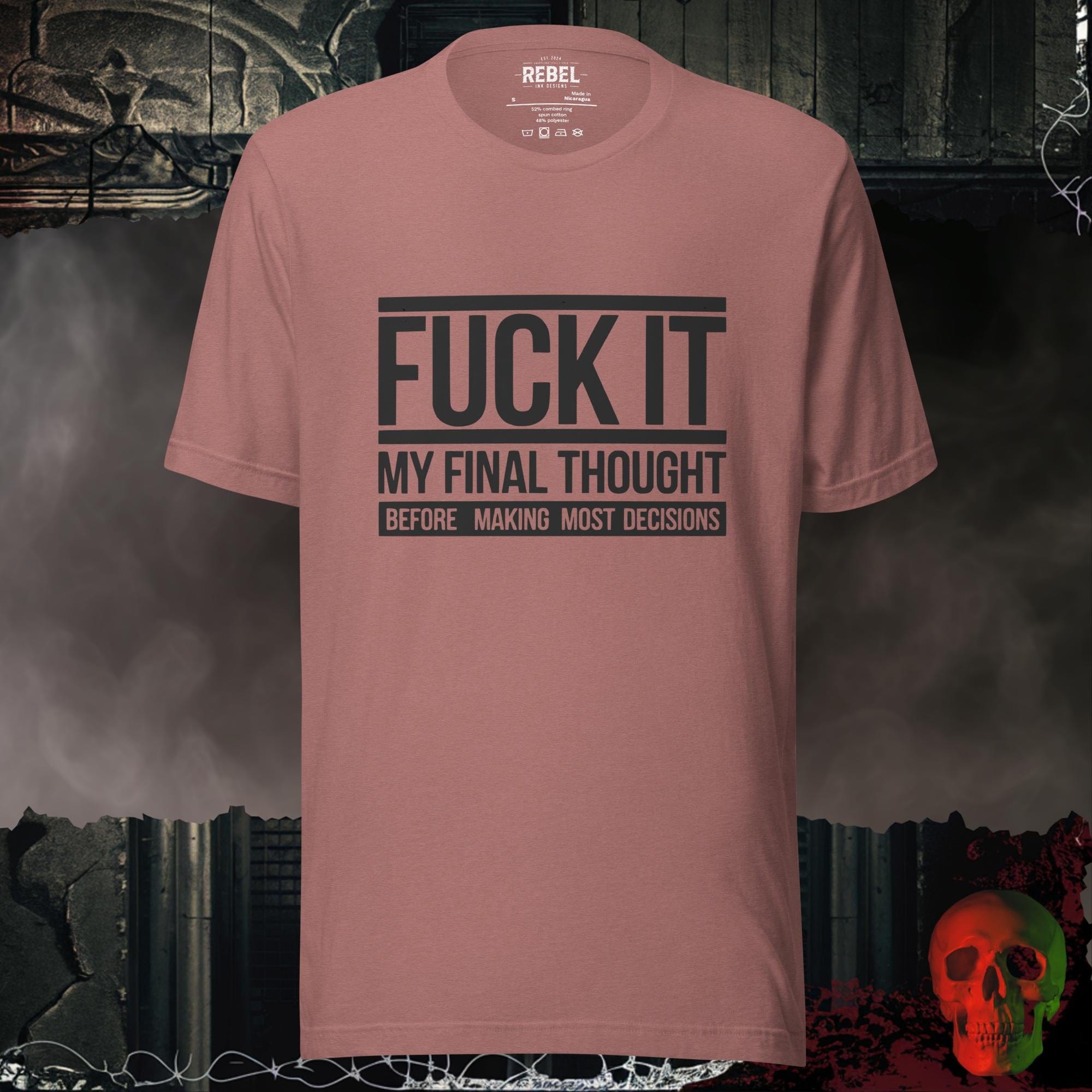 Life Decisions T-Shirt – Rebel Ink Designs